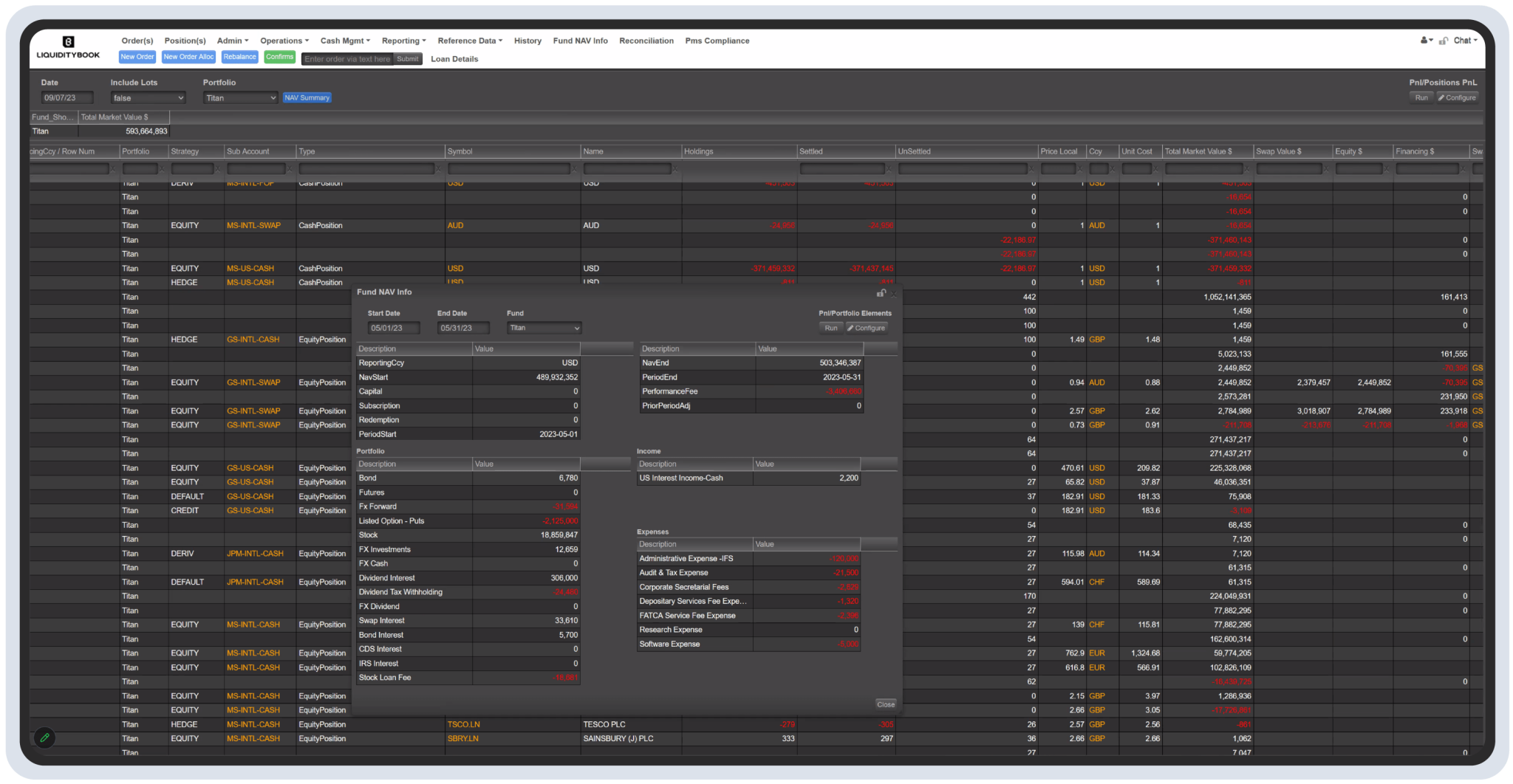 LBX PMS - LiquidityBook - Financial Trading Software